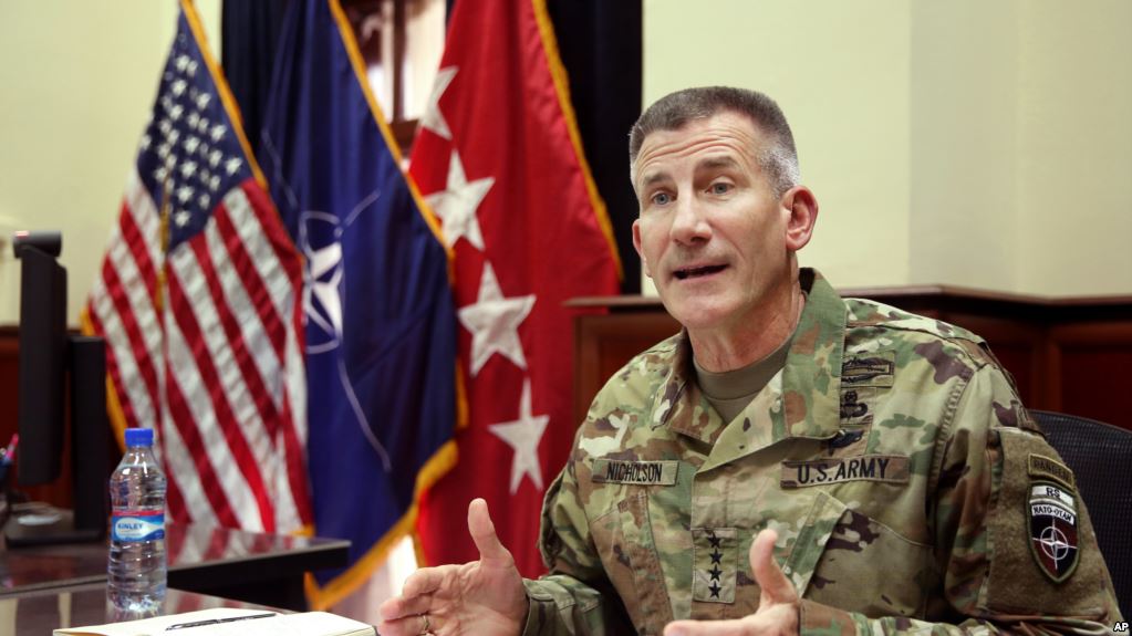 Pressures on Taliban and their enablers to rise: Gen. Nicholson | AVA