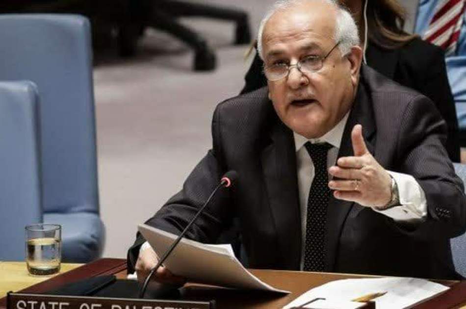 Palestinian representative in the United Nations: The bombing and ...
