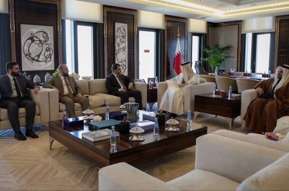 Syrian Transitional Government Delegation Meets with Qatari Officials | AVA