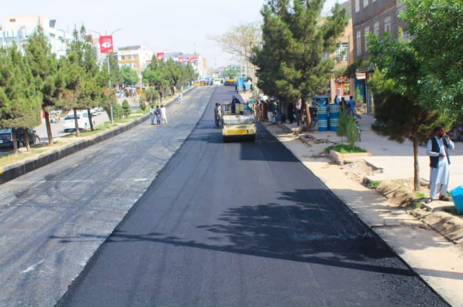 The project of asphalting the Khaja-Kale road to Payan-Ab intersection ...