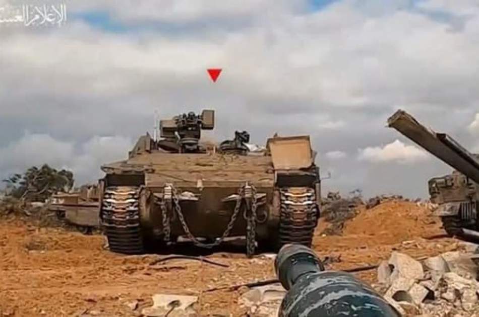 Three Israeli Merkava tanks destroyed by Qassam fighters in Gaza | AVA