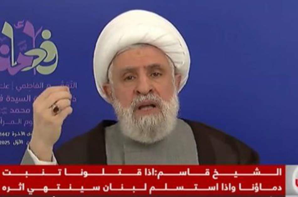 Hezbollah Secretary General: We will not disarm even if the sky falls ...